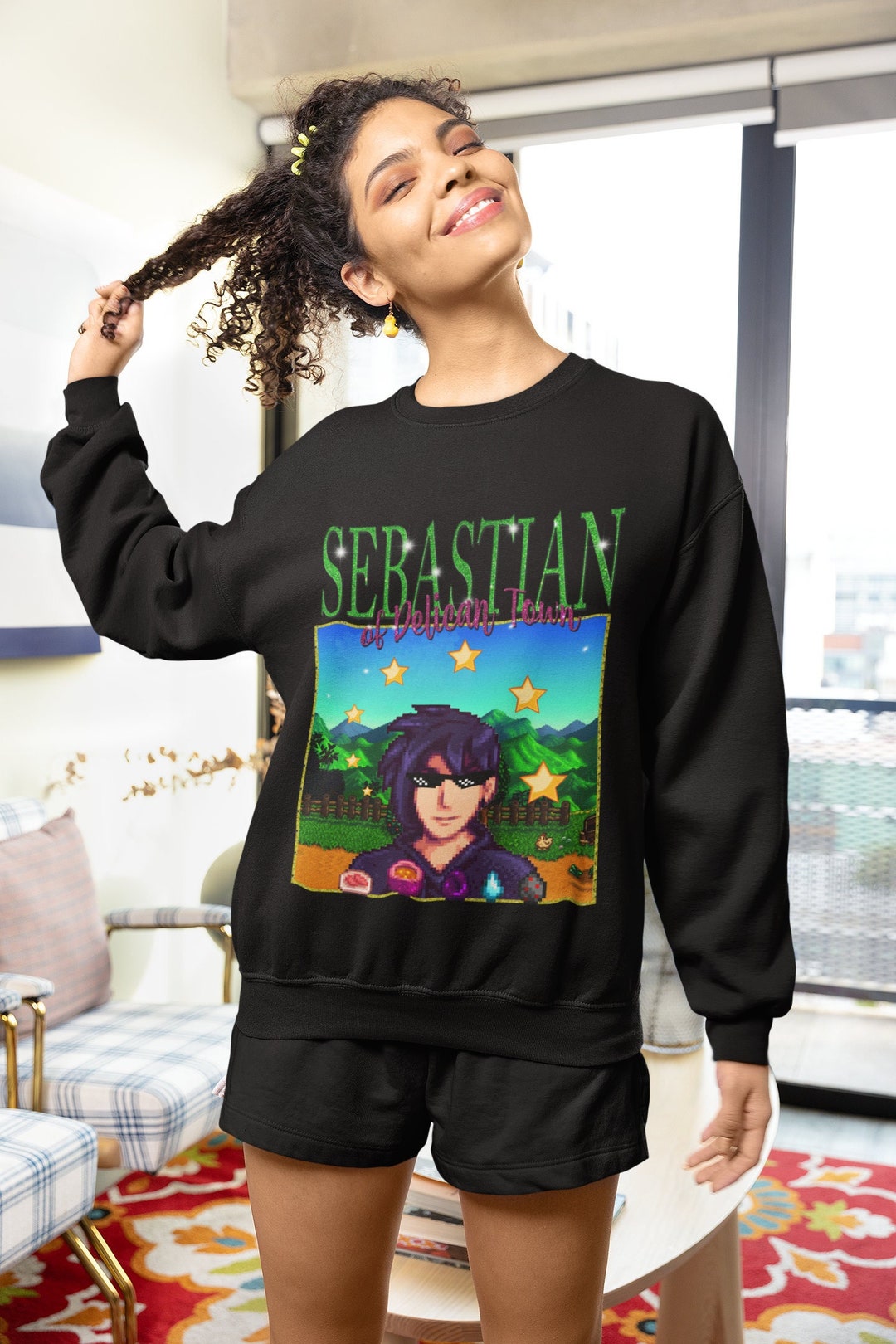 STARDEW VALLEY SEBASTIAN Tshirt,sweatshirt - Etsy