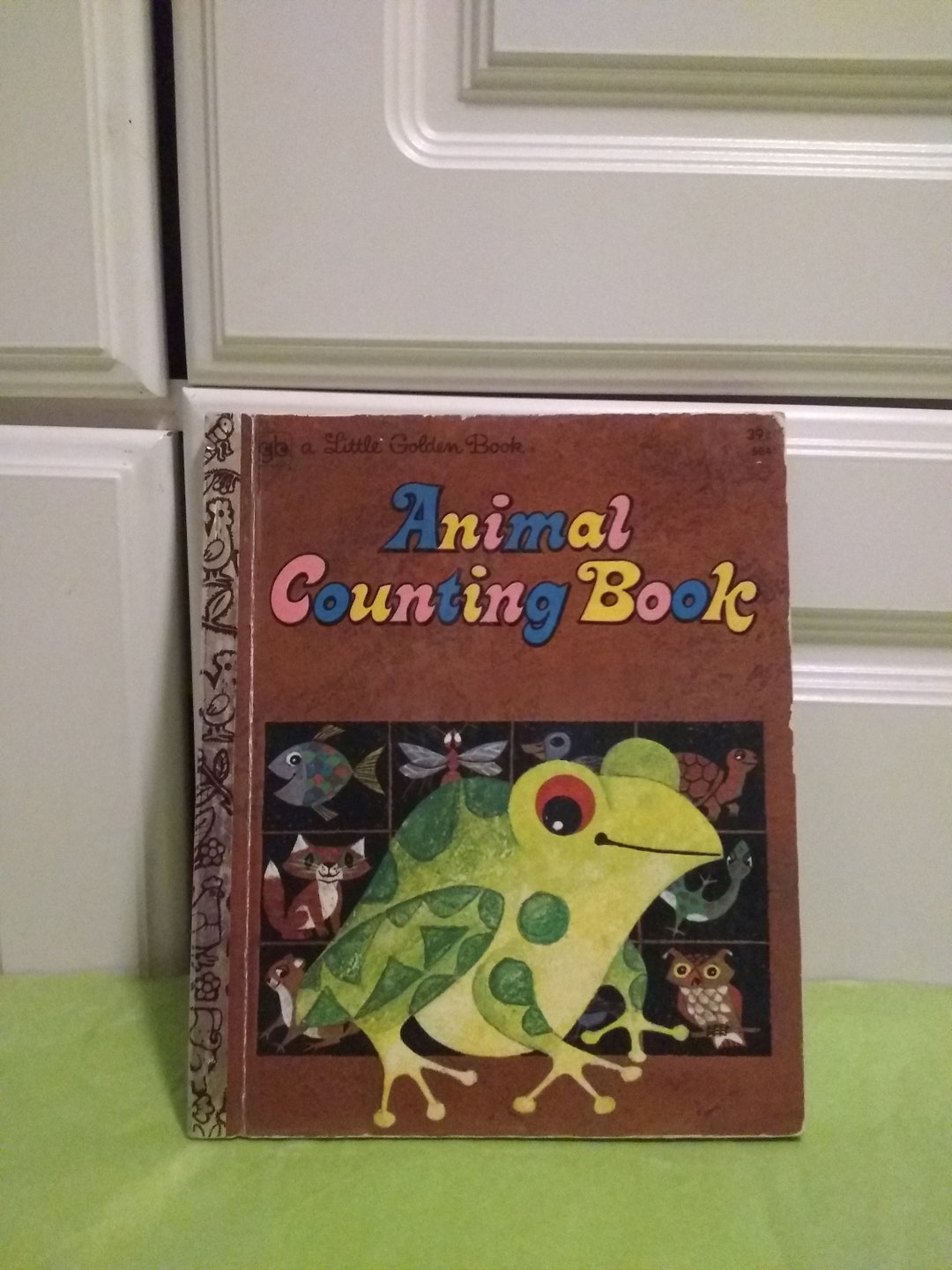 A Little Golden Book animal Counting Book - Etsy