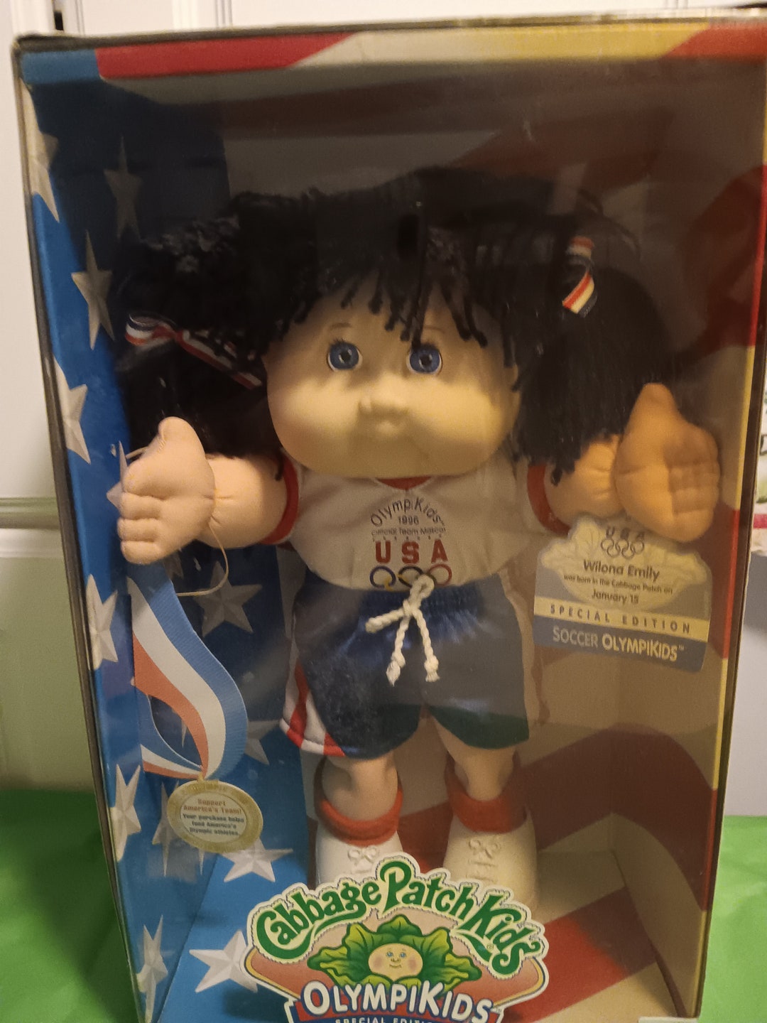 Cabbage Patch Kids Olympikids 1996 Wilona Emily Pre-owned - Etsy