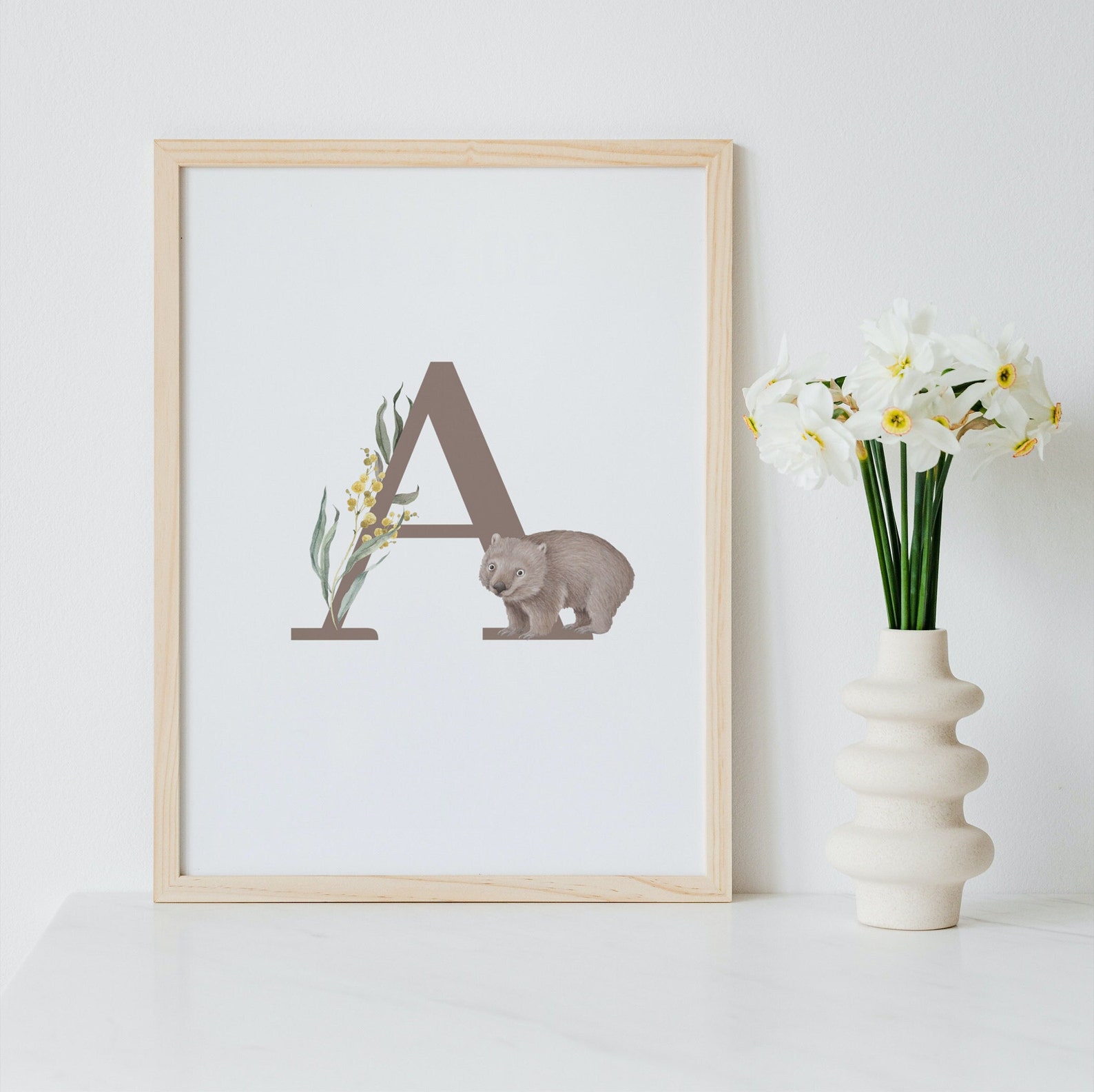 Australian Alphabet A-Z | Transparent Background | Template Included ...