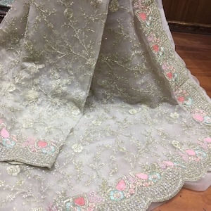 Exclusive Party Wear All Over Fancy Work Gorgeous Saree. - Etsy