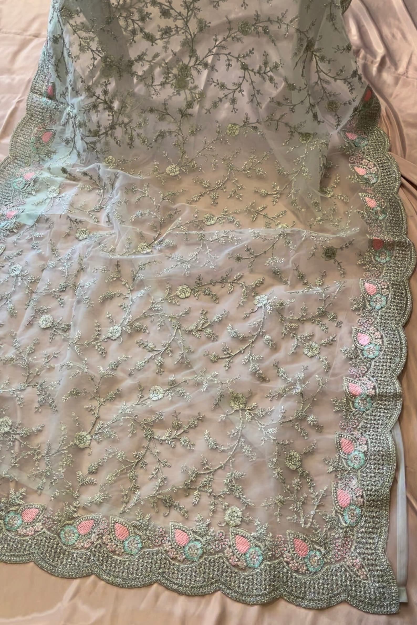 Exclusive Party Wear All Over Fancy Work Gorgeous Saree. - Etsy