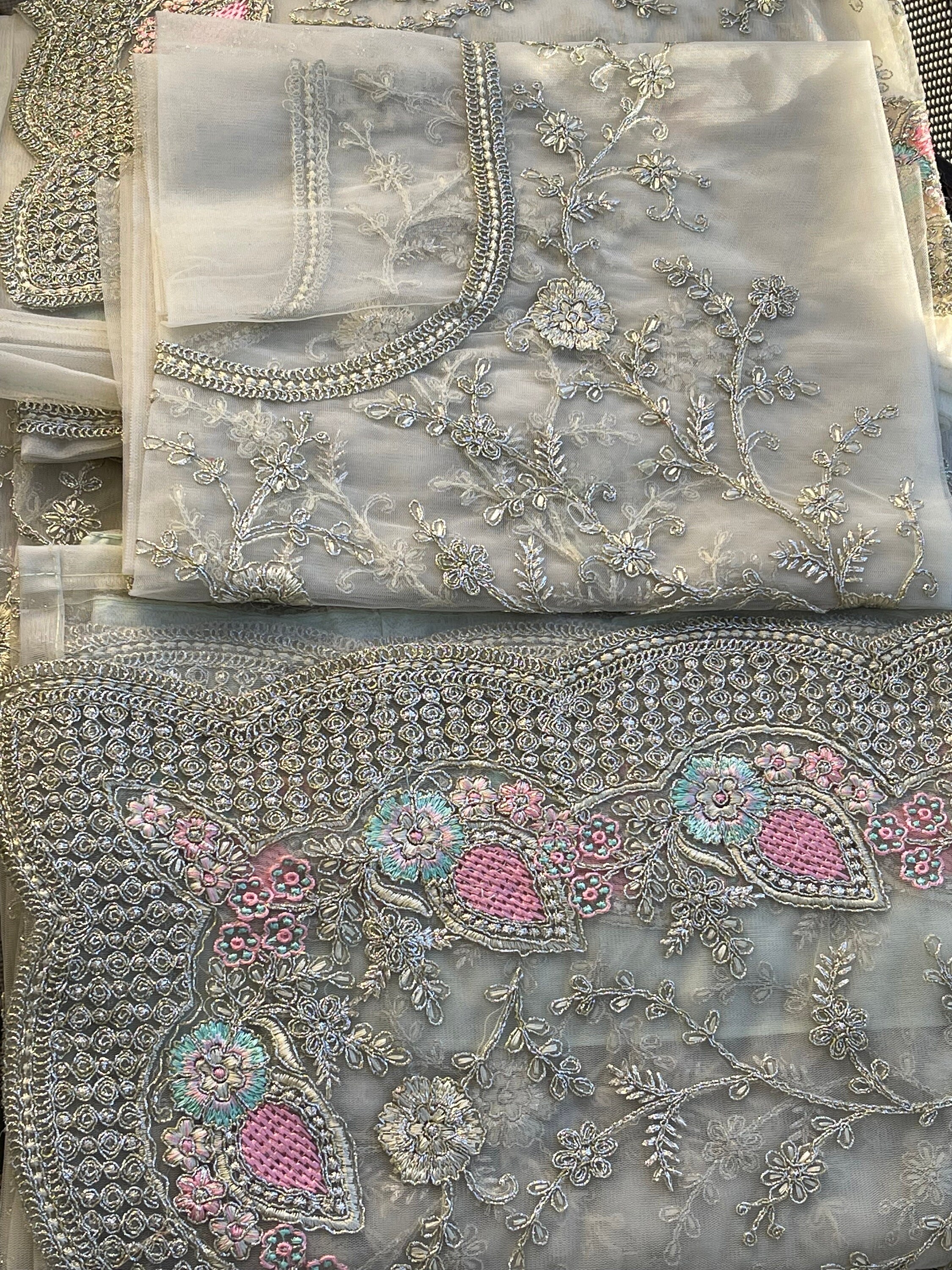 Exclusive Party Wear All Over Fancy Work Gorgeous Saree. - Etsy