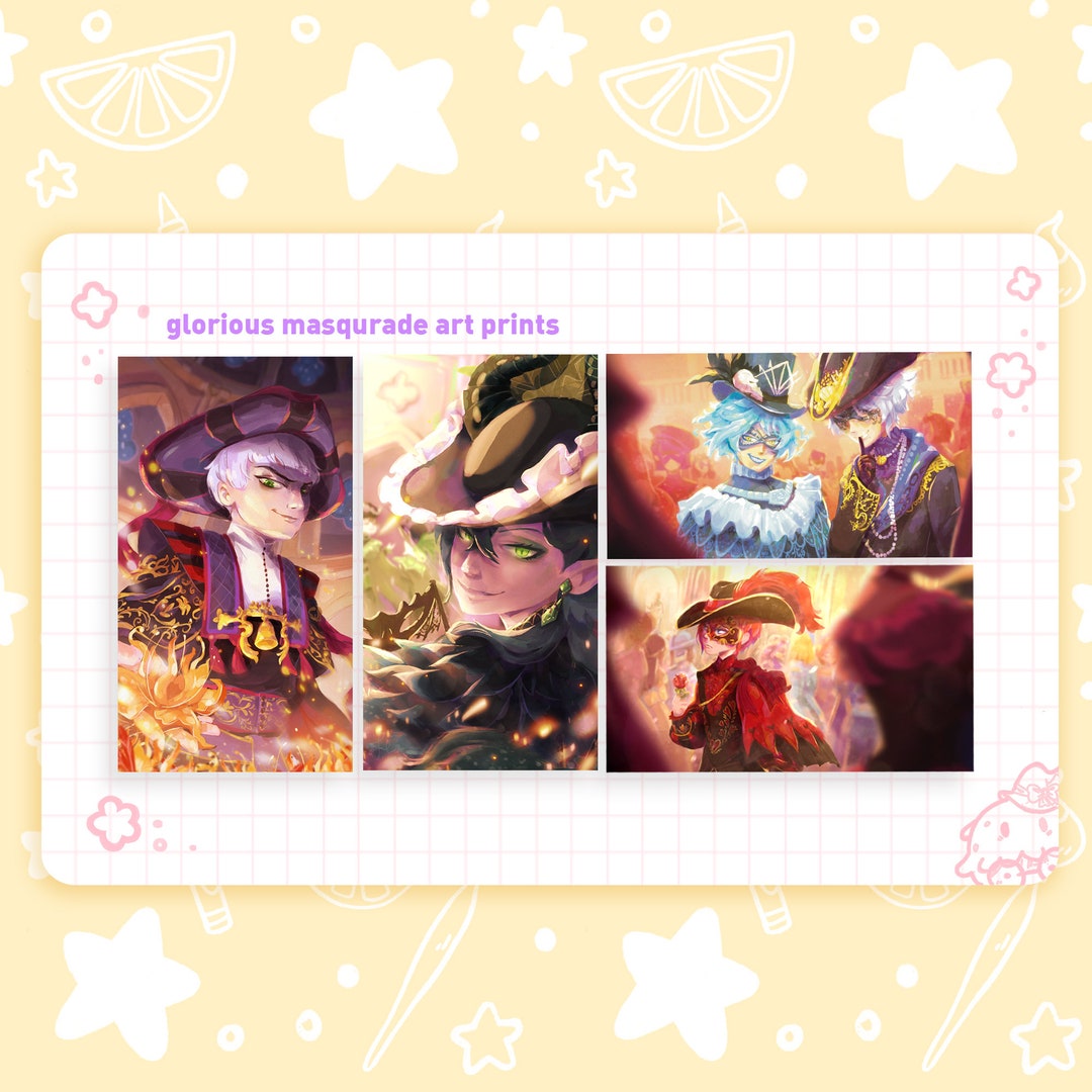 Glorious Masquerade Art Prints | Twisted Wonderland - Etsy