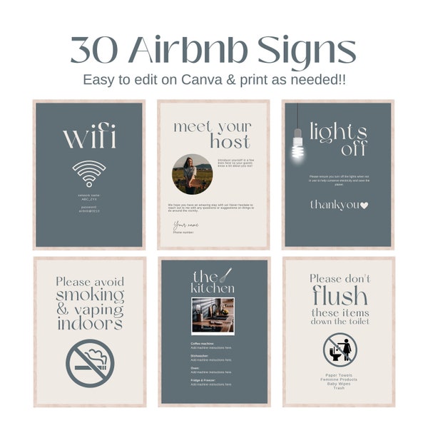 Airbnb Sign - Etsy