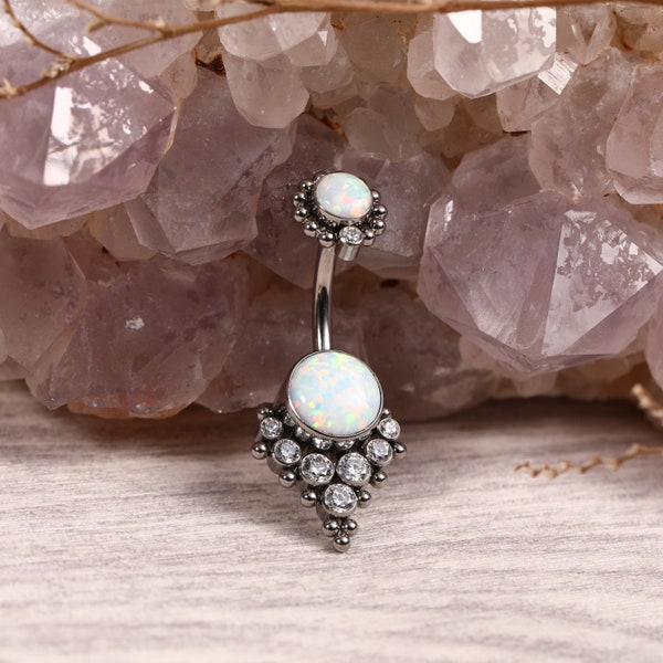 Internally Threaded Navel Jewelry - Etsy