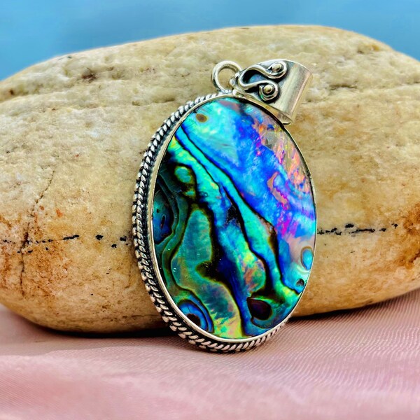 Abalone Pendant - Etsy