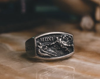 Renaissance Art Ring - Etsy