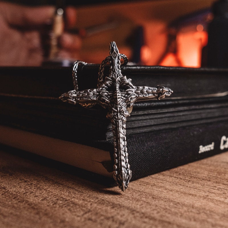 Punk Cross Pendants - Etsy