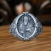 St Paul Apostle Sword Handmade Silver Men Ring With Bible Symbol ...