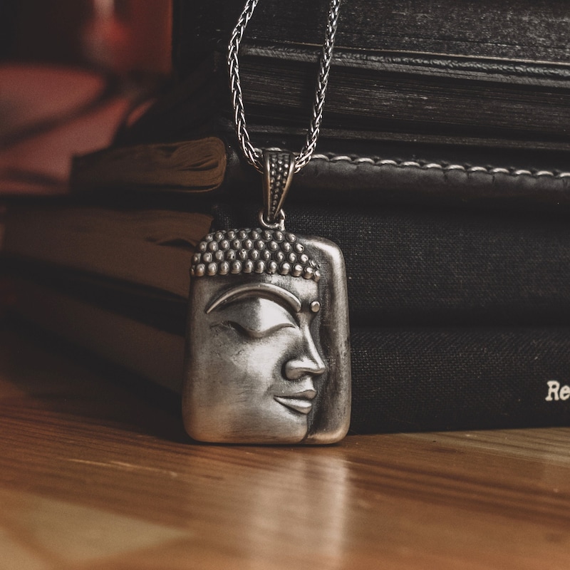 Buddha Necklace for Men - Etsy