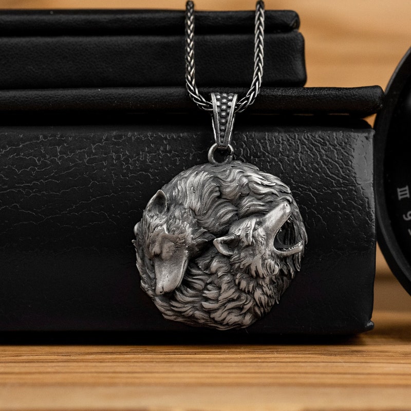 Men's Wolf Chain - Etsy