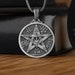 Silver Tetragrammaton Necklace for Him, Hebrew Coin Necklace, Jewish ...