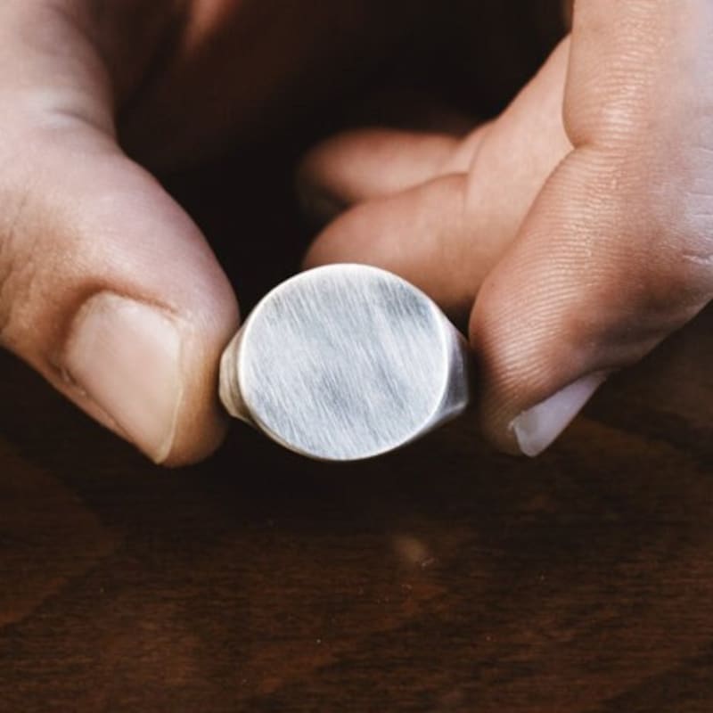 Large Signet Ring - Etsy