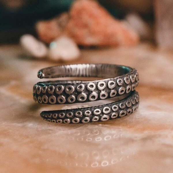 Tentacle Ring - Etsy