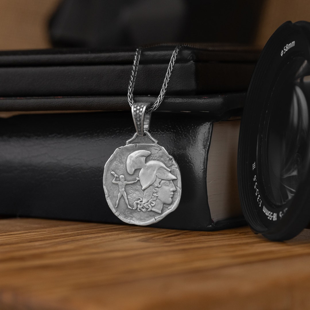 Alexander the Great Tetradrachm 925 Silver Men Pendant Necklace ...