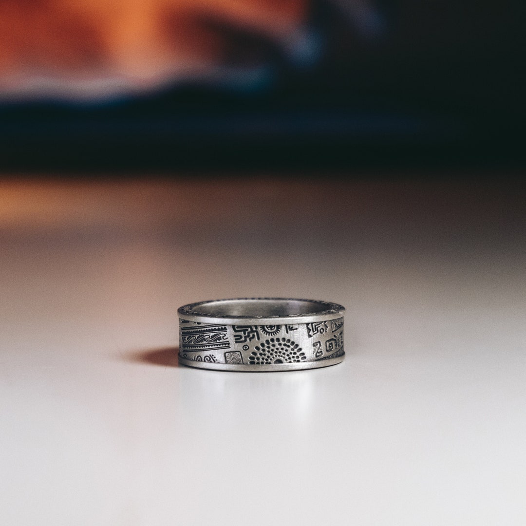 Maori Art Mens Ring in 925 Sterling Silver New Zealand Native - Etsy