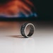 Sterling Silver Nature Ring, Carp and Waves 925 Silver Wedding Ring ...
