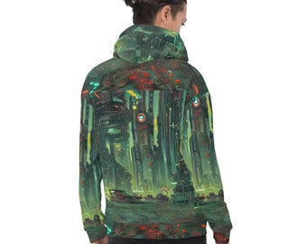 Futuristic Hoodie - Etsy