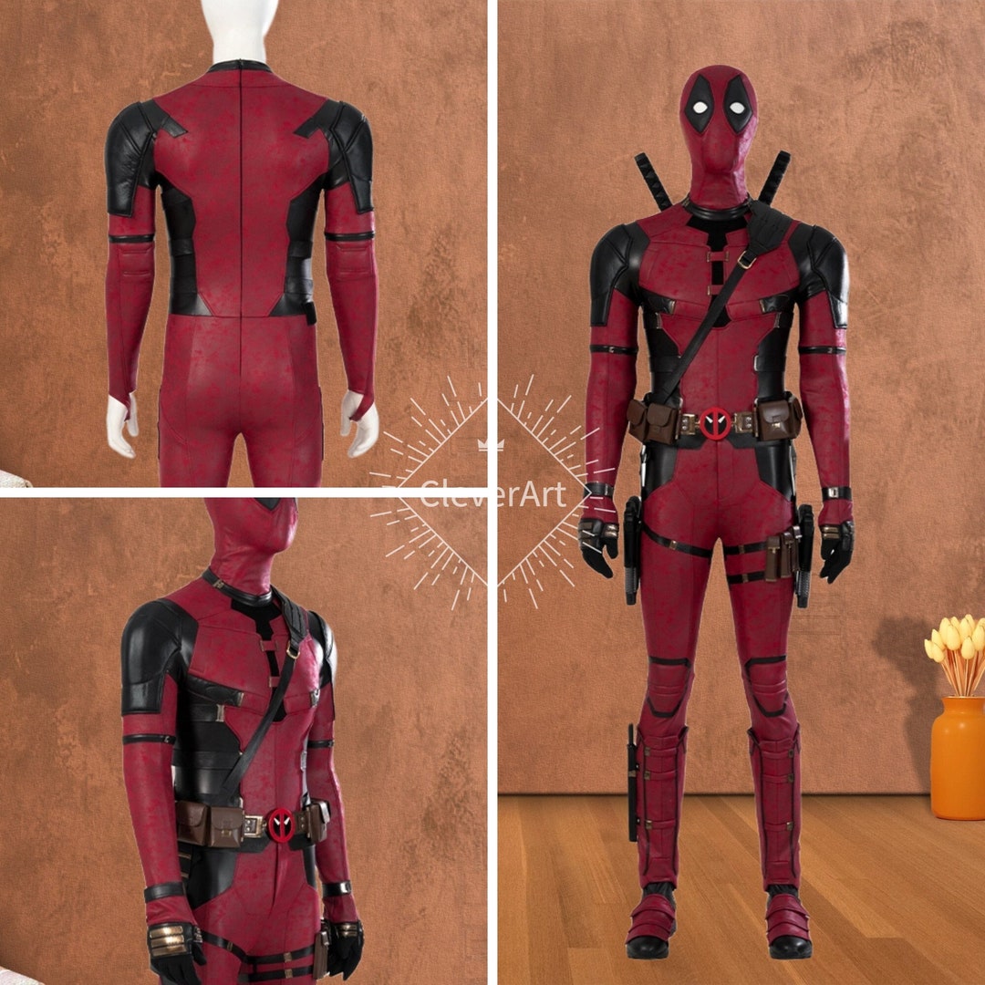 Deadpool Cosplay Costume Deadpool 3 Wade Wilson Suit for Men - Etsy