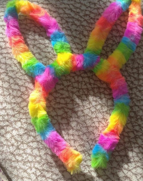 Rabbit Ear Crown Rainbow Rabbit Ear Easter Crown for Kids - Etsy