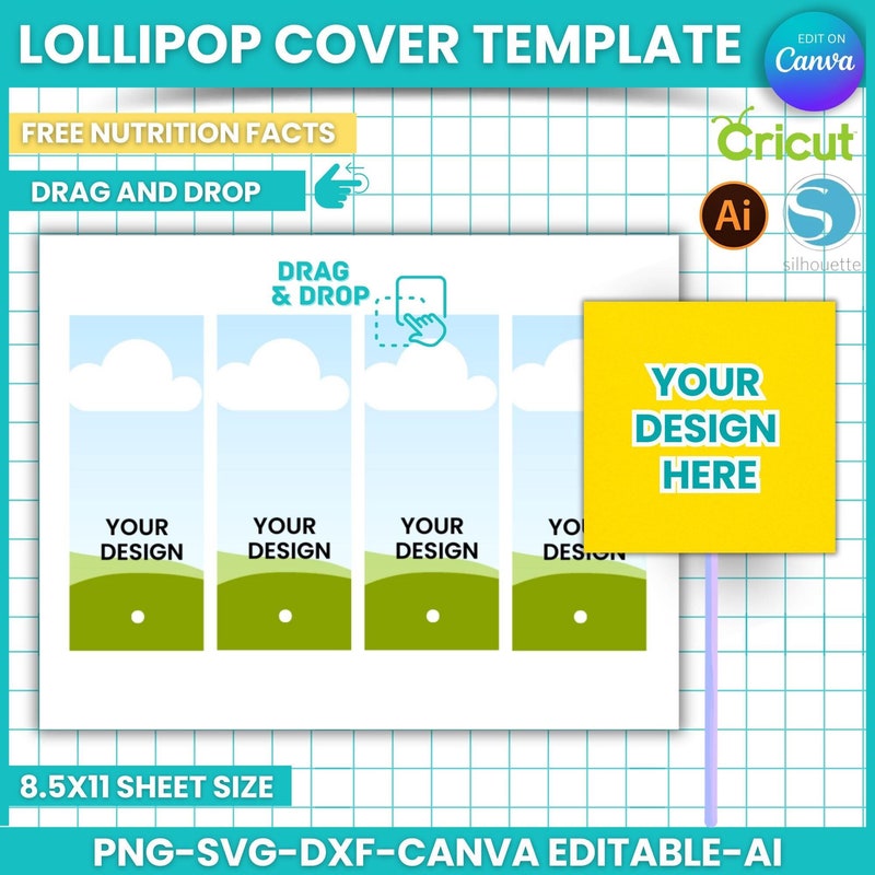Lollipop Cover - Etsy