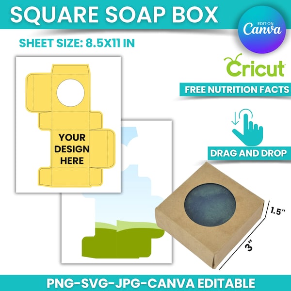 Soap Box Cricut - Etsy