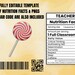 Editable Lollipop Label Template Lollipop Label Template SVG Printable ...