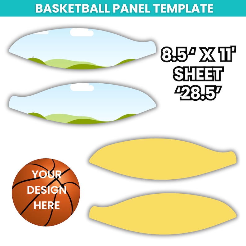 Sports Panel Template Bundle: Baseball, Football, Basketball, Softball ...