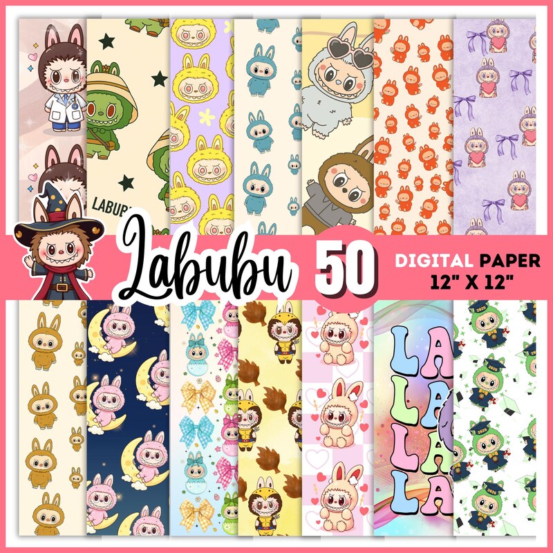 Tapeta labubu - Etsy Polska