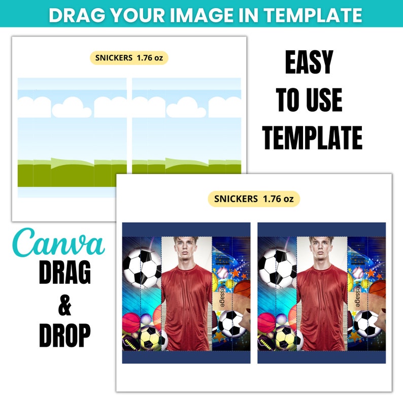Editable Chocolate Bar Wrapper Template: Party Favor, Birthday Gift ...