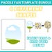 Paddle Fan Template Bundle SVG, Hand Heart Fan (digital Download) - Etsy