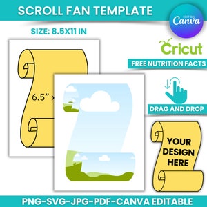 Graduation Scroll Fan Templates SVG, College ,celebration, Personalized ...