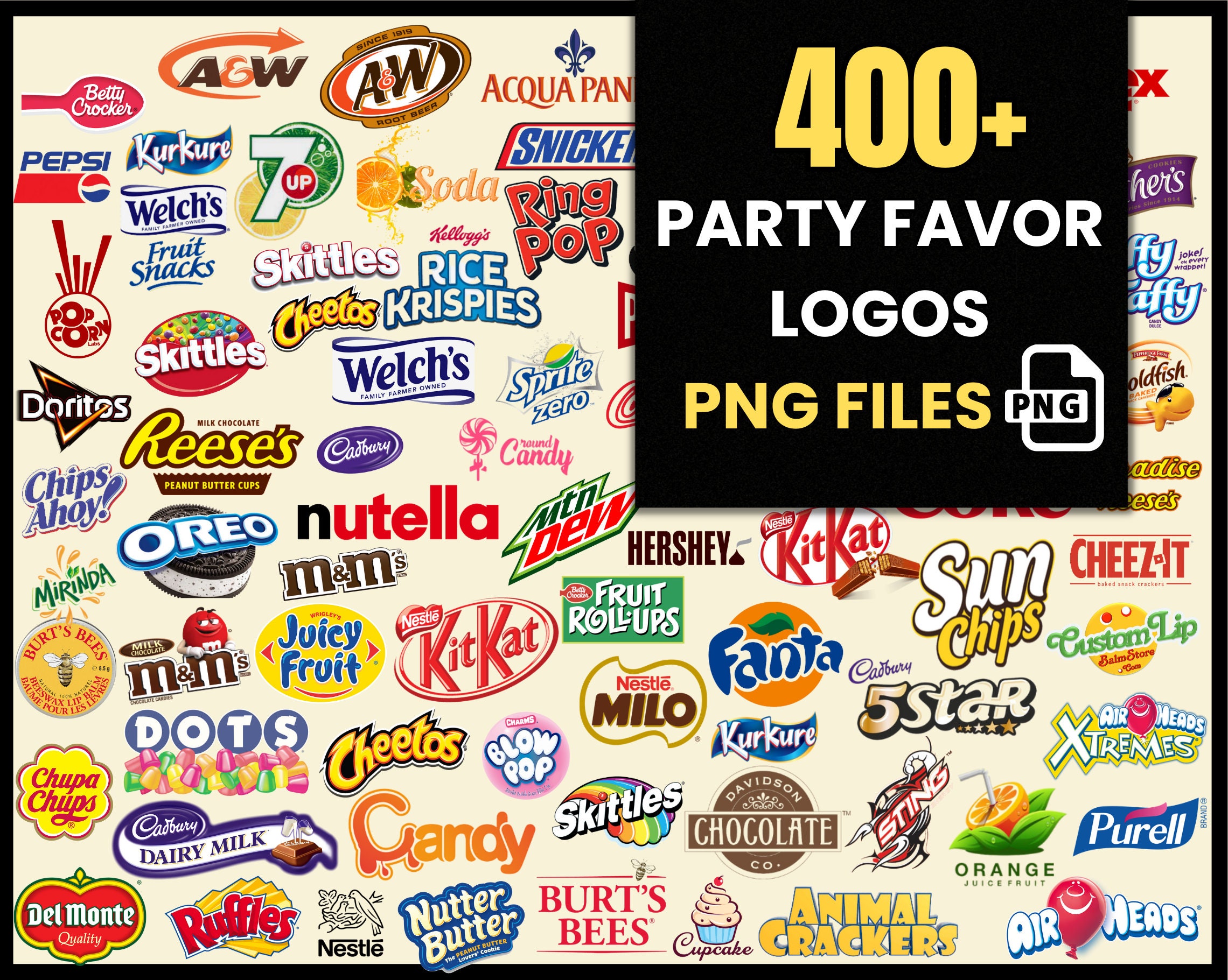 Candy Brands Names