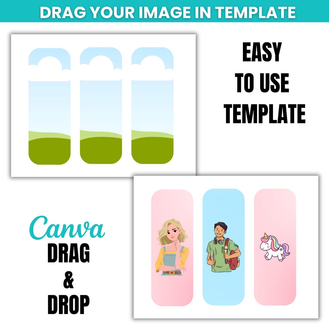 Popsicle Sleeve Template: Editable Canva Labels (instant Download) - Etsy