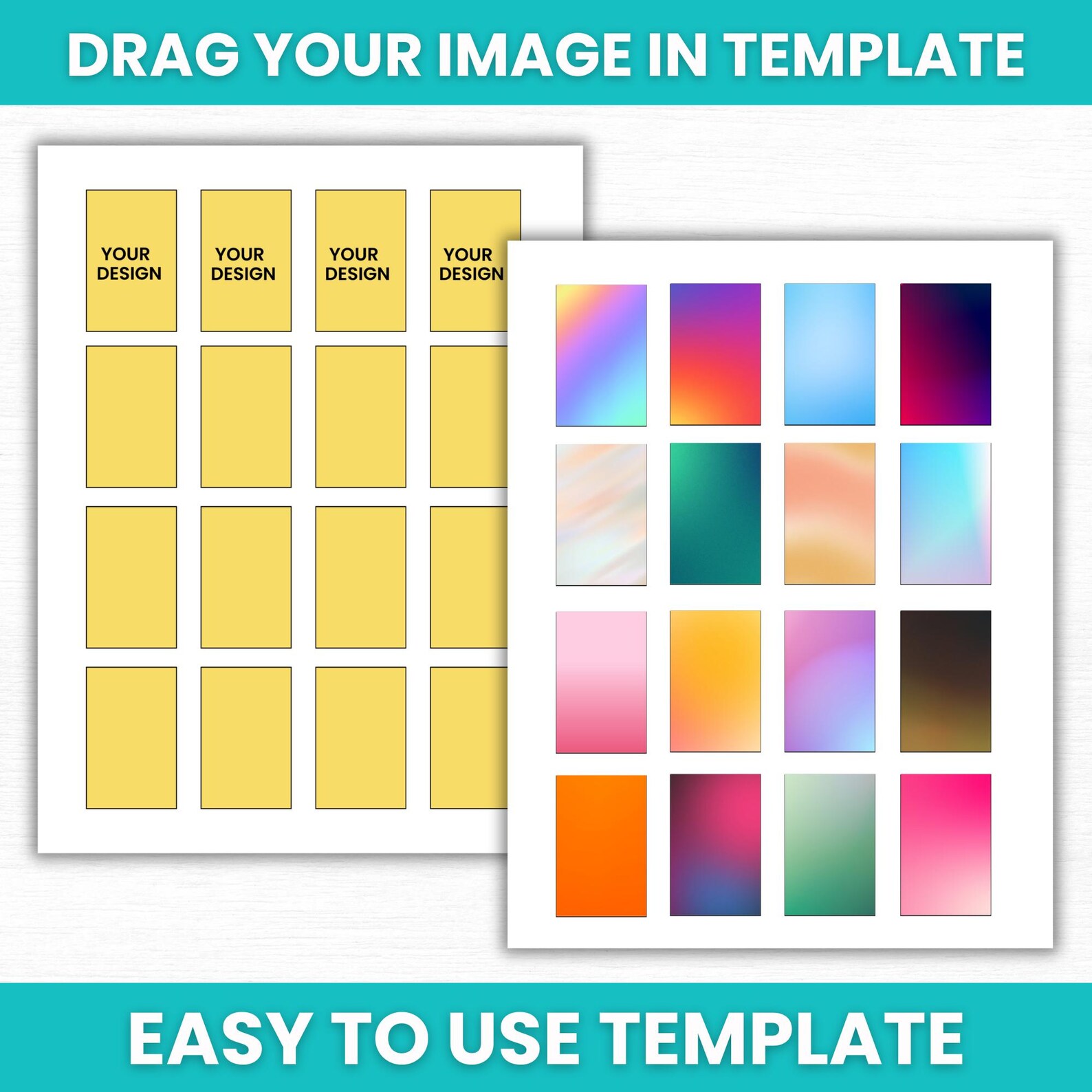 Rectangle Keychain Template: Sublimation Design (SVG, PNG, DXF, Canva ...
