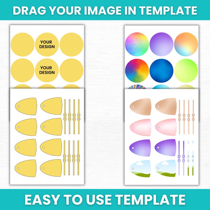 Lollipop Label Template: Editable Canva Design (digital Download) - Etsy