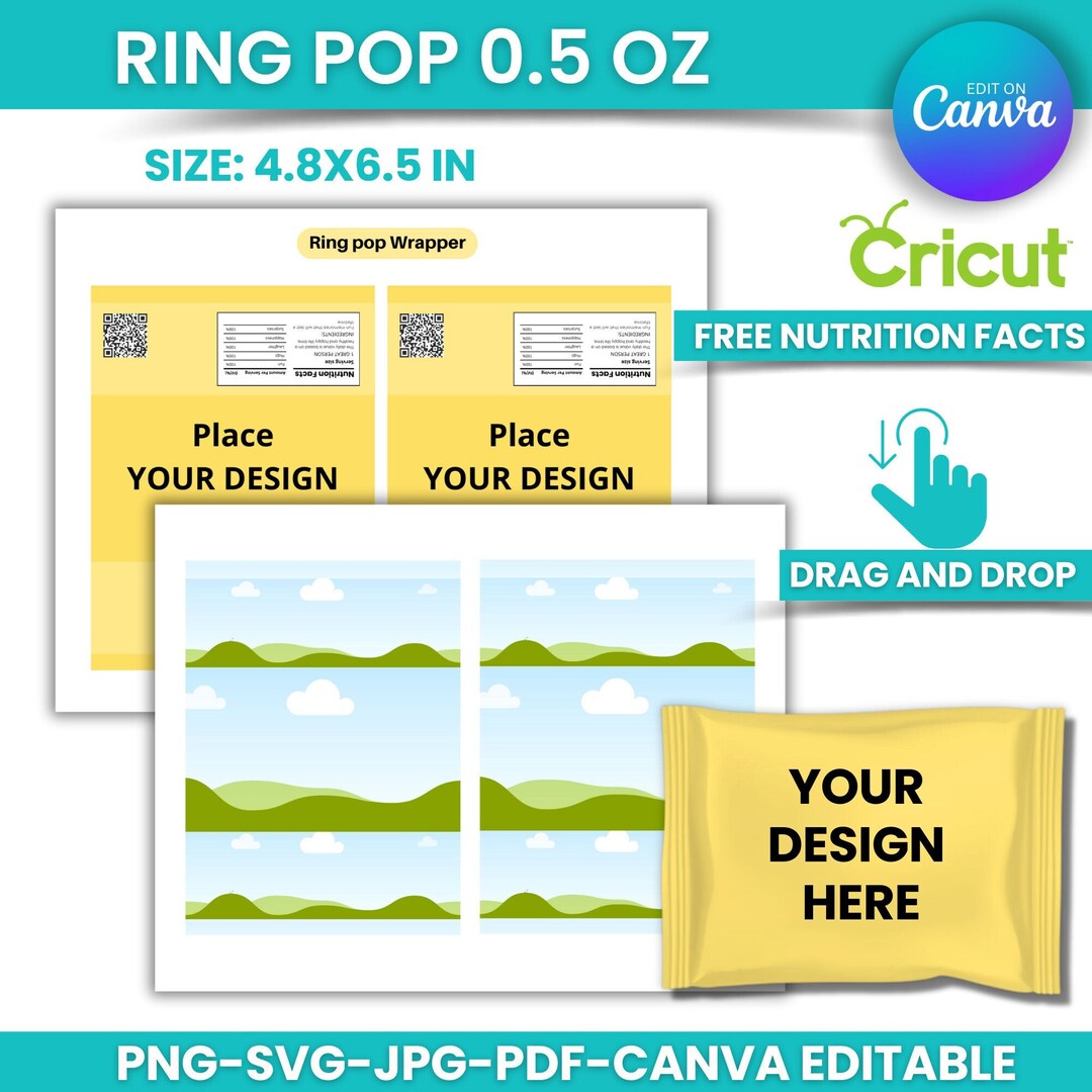 Ring-shaped Lollipop Lablel, Ring Shaped Lollipop Wrapper, Party Favors ...