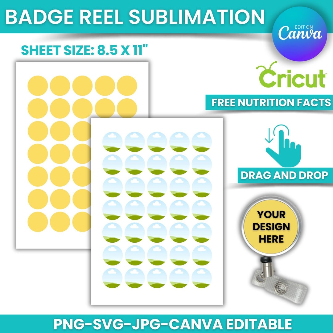 Badge Reel Sublimation, Badge Reel Display Card, Badge Reel Card ...