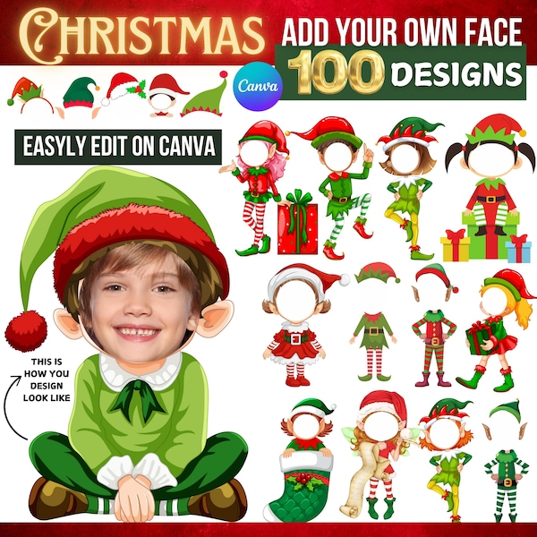 Faceless Elf Template - Etsy