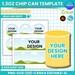 1.3oz Chip Can Label Template: Editable Canva, SVG, PNG, AI - Etsy
