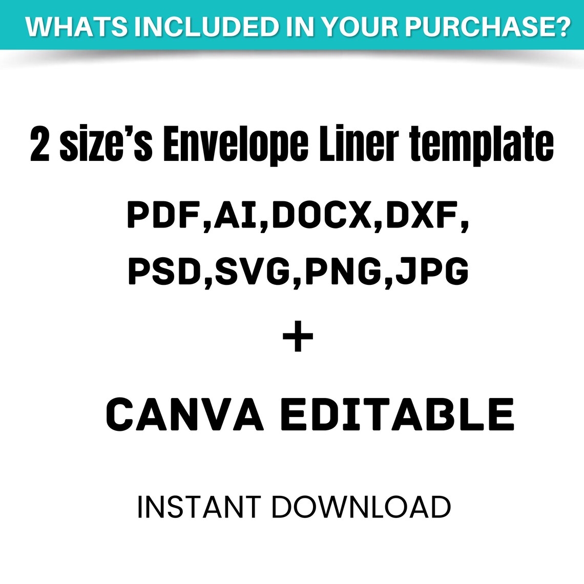 A7 Envelope Liner Template: Euro Flap, Printable (PNG, SVG, PDF) - Etsy