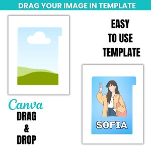 A5 Planer Divider Template, Divider Template, Sublimations Template ...