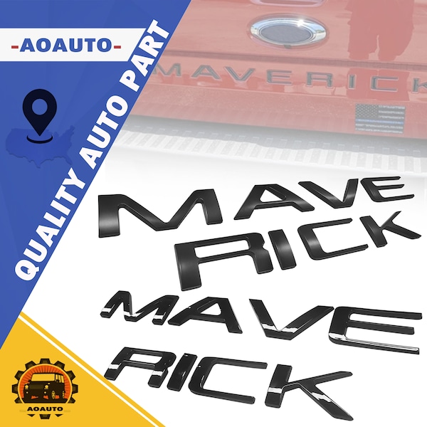 Maverick Tailgate Letters - Etsy