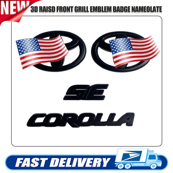 Toyota Corolla Emblems - Etsy