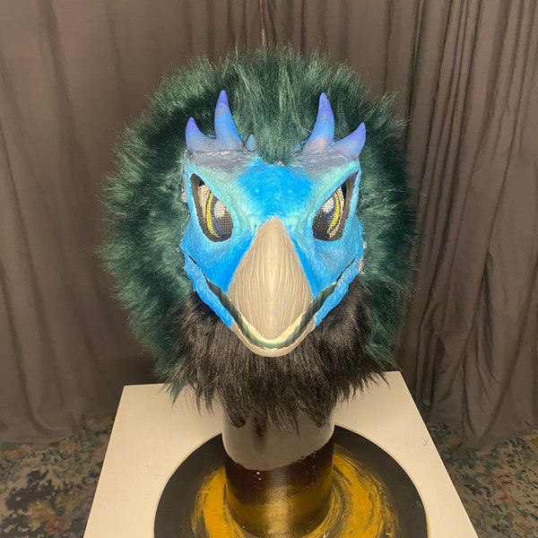 Dino Mask Hood - Etsy