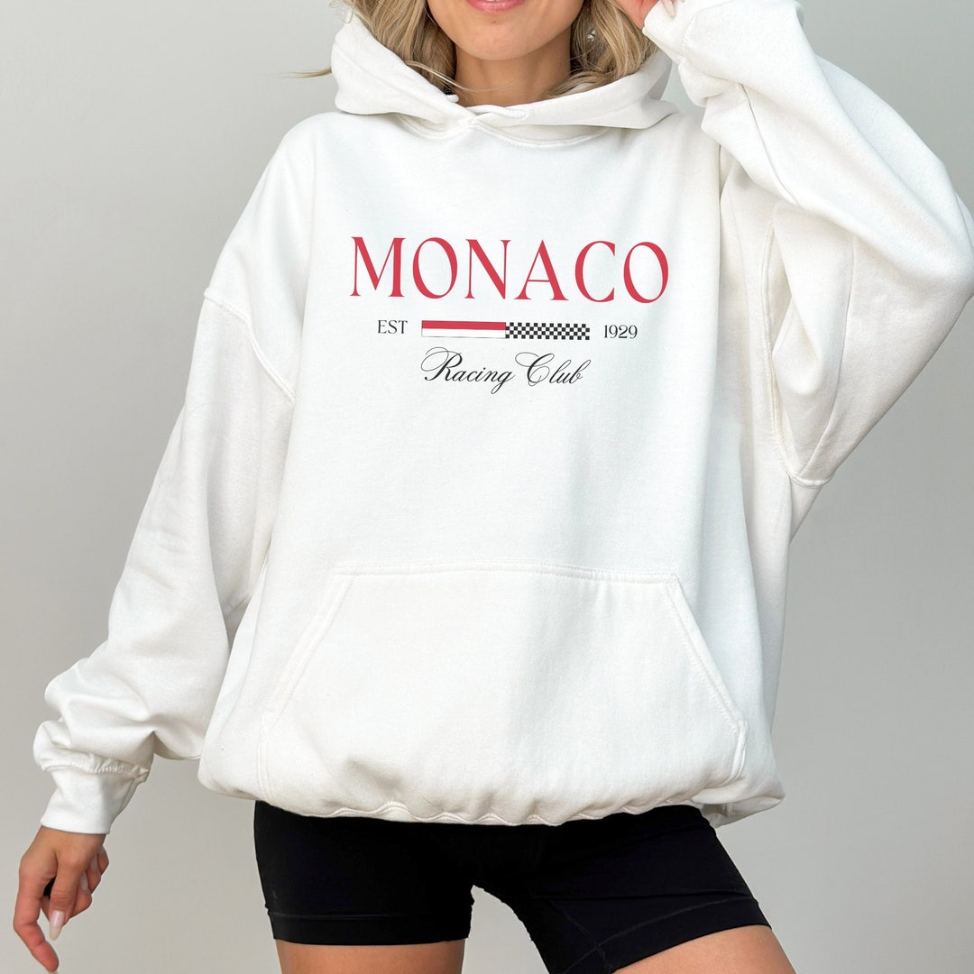 Monaco Hoodie Monaco Racing Club Hoodie Racing Lover Gift Sunday Racing ...