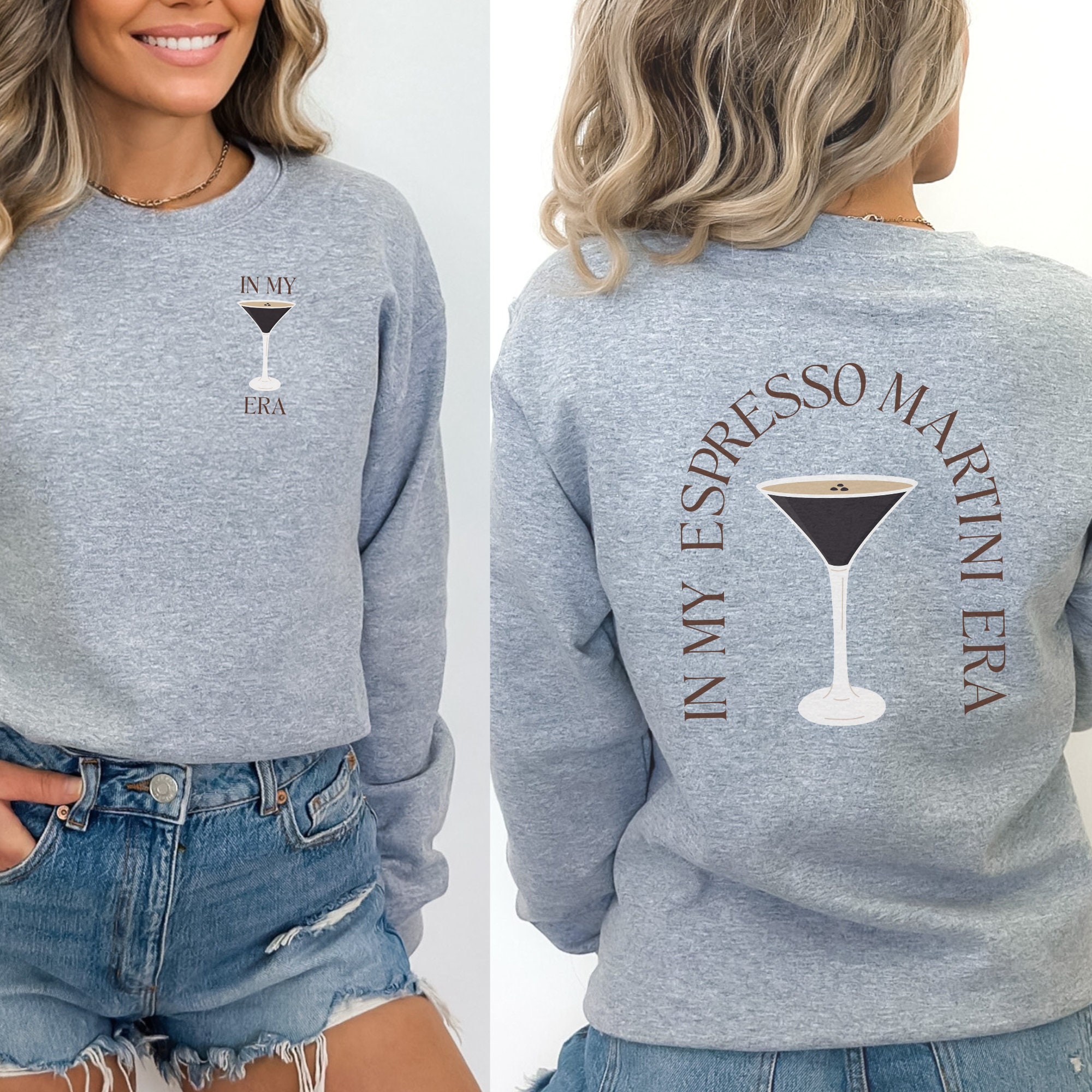 In My Espresso Martini Era Sweatshirt Espresso Martini Crewneck ...