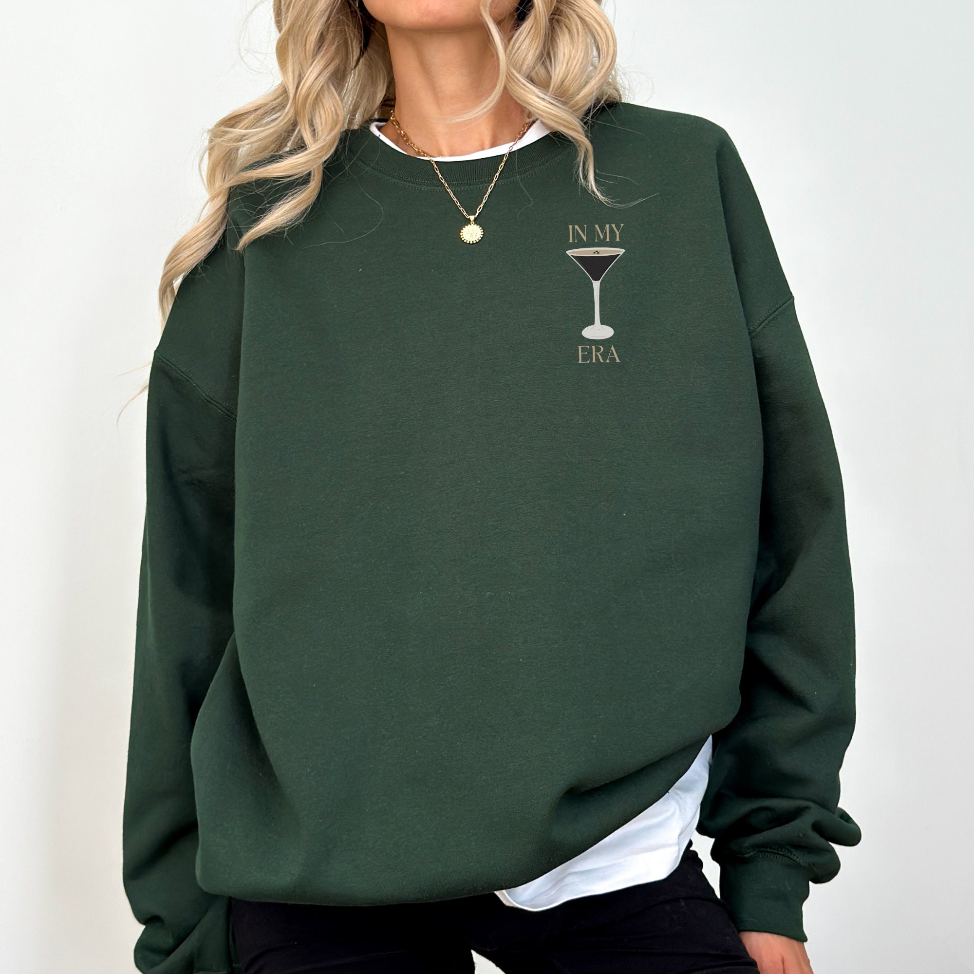 In My Espresso Martini Era Crewneck Cocktail Sweater Espresso Martini ...