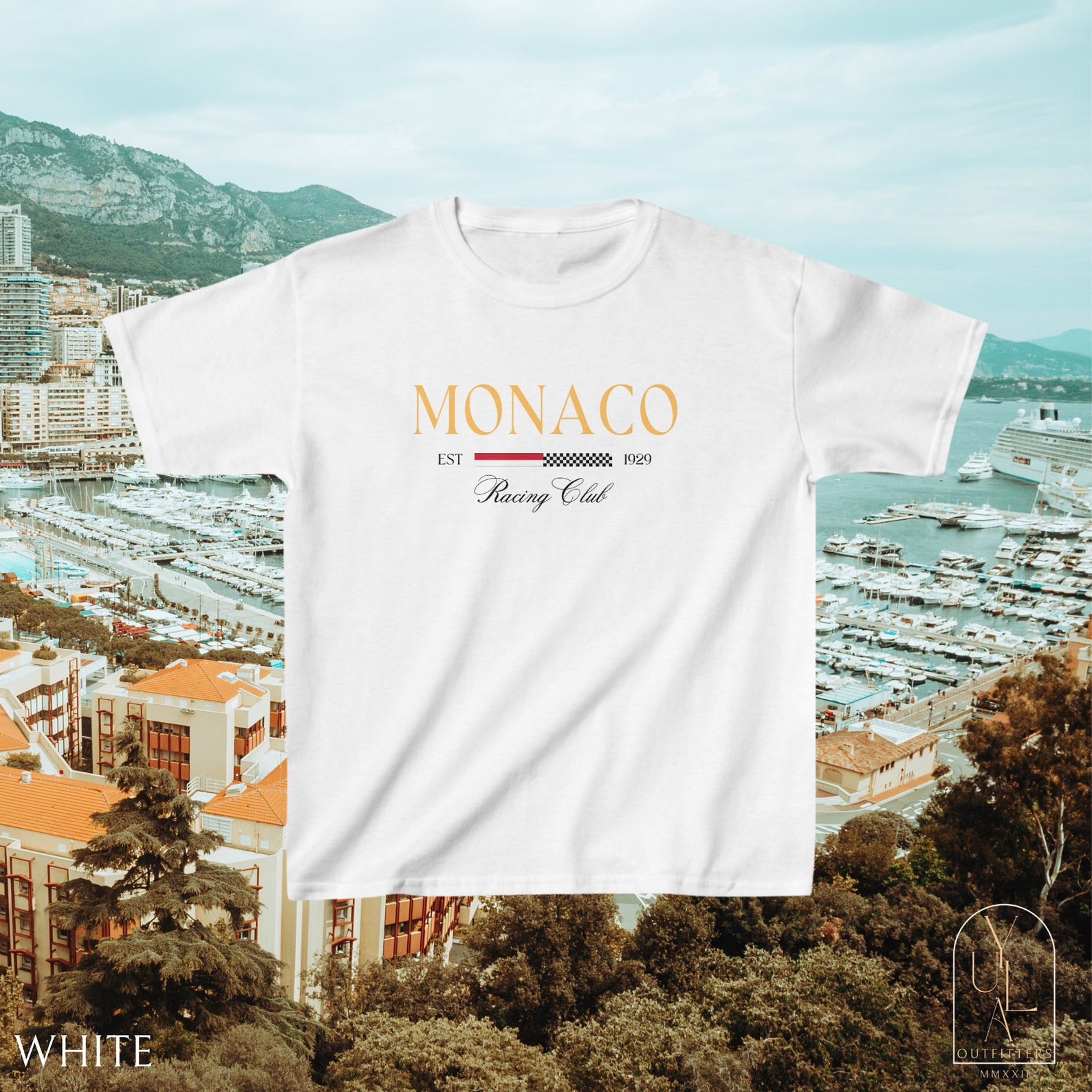 Monaco Racing Shirt Monaco Baby Tee Y2k Clothing Racing Baby Tee Monaco ...